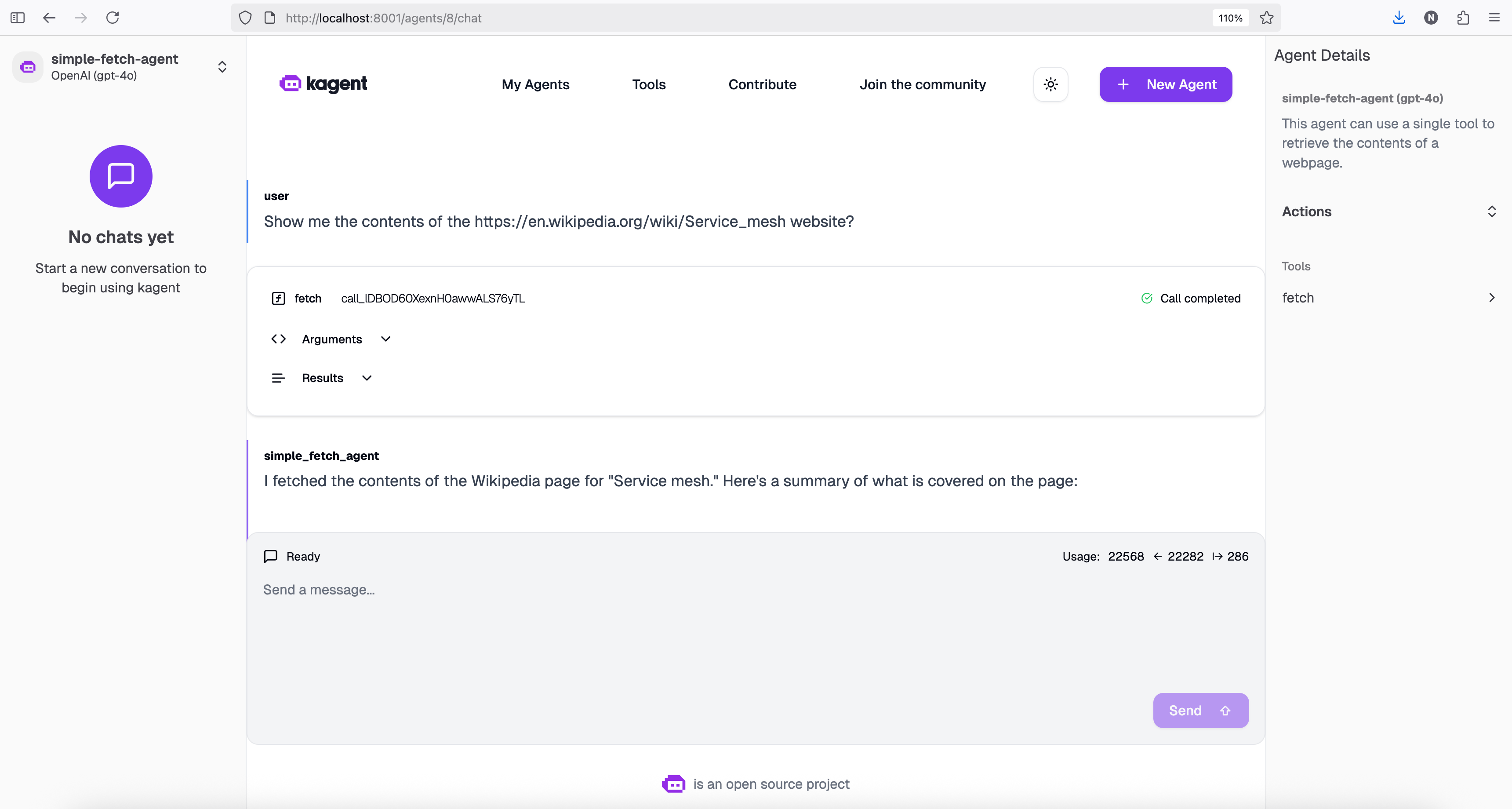 Use MCP servers and tools in kagent
